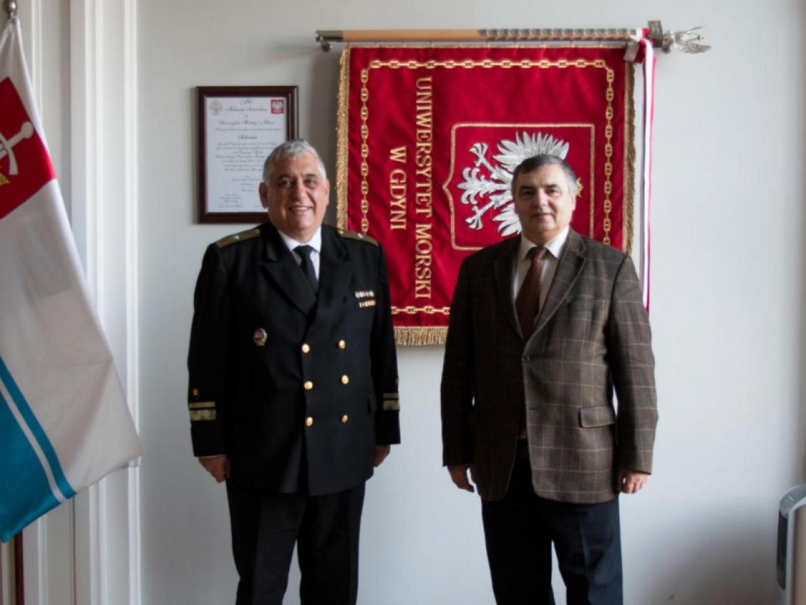 Rector of Bulgarian Naval Academy Visits GMU | Gdynia Maritime University Rector of Bulgarian Naval Academy Visits GMU | Gdynia Maritime University